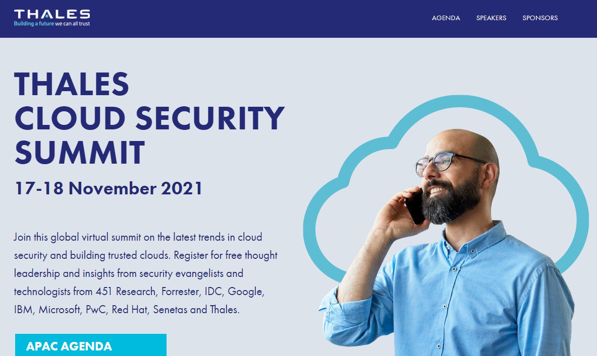 Thales 協同 Google Cloud : 維護您的數位主權 線上研討會 報名資訊 | 專業資安代理商 - CipherTech 亞利安科技